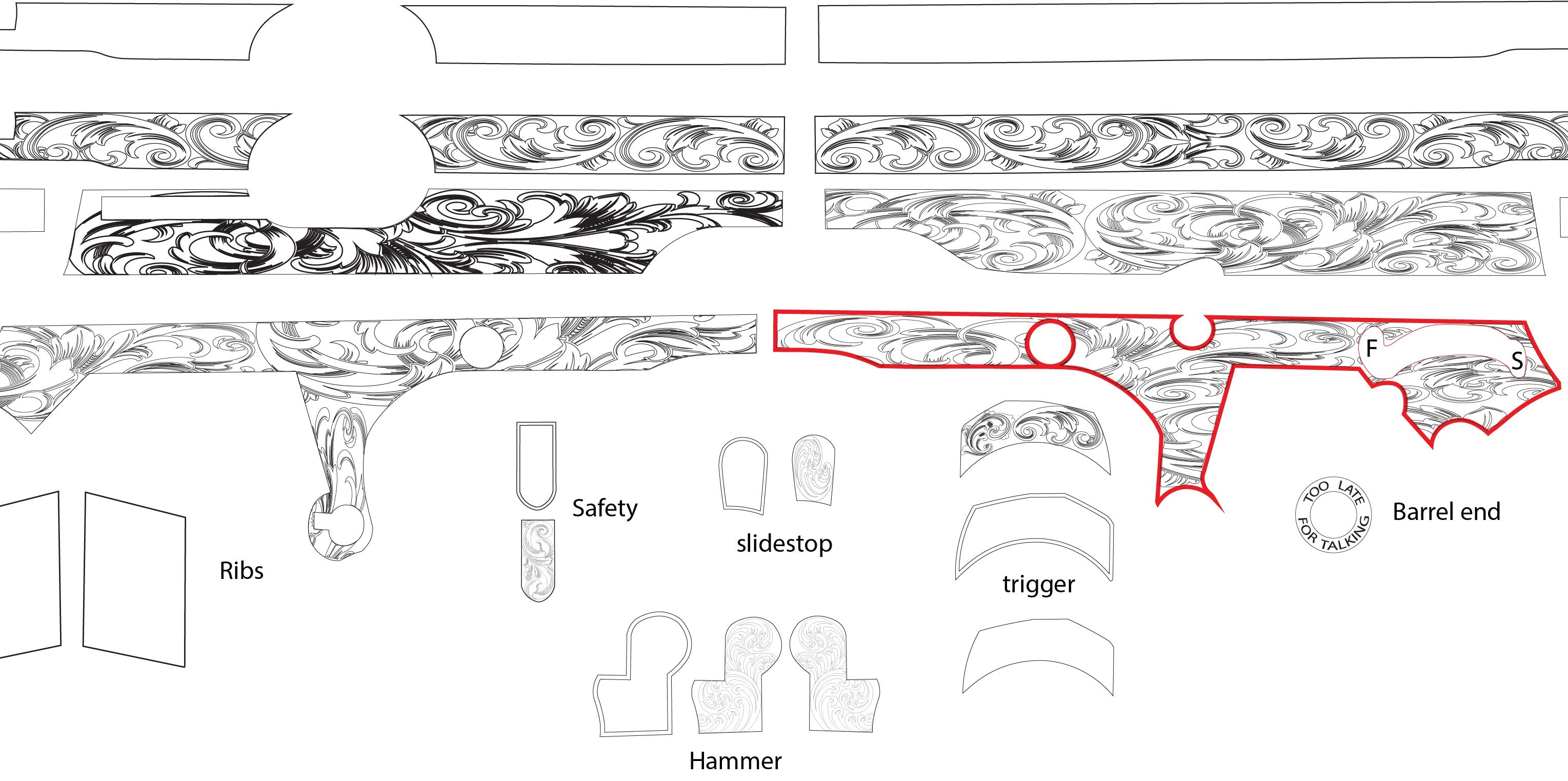 Engraving vectors and templates – DYCELL