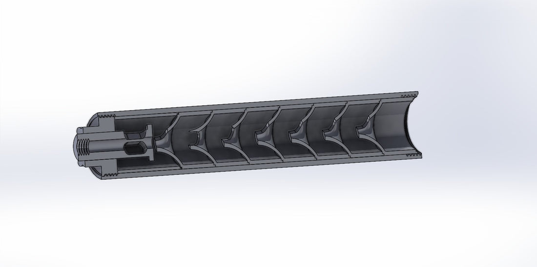 3D model silencer - cup style 9mm – DYCELL